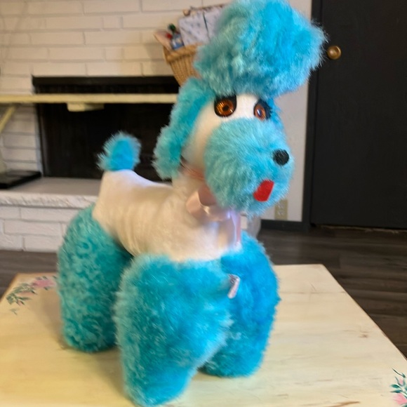 Ramona Toy Corp | Accents | Vintage Carnival Plush Poodle | Poshmark